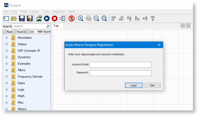 AWE Designer Licensing System