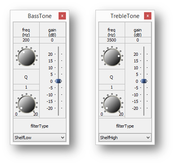 Loudspeaker Processing - Stereo Example