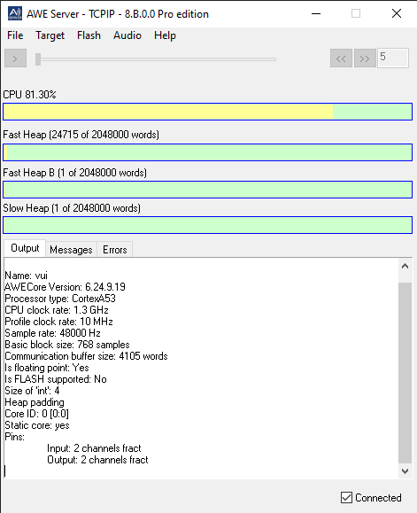 Target Tuning Interface Test Procedure