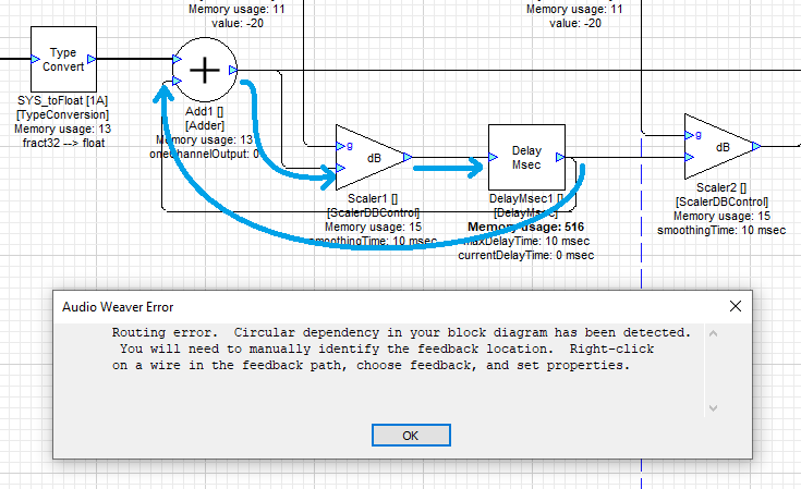 Wires in Audio Weaver