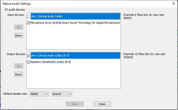Preferences and Layout