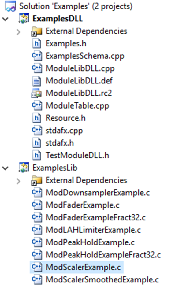 Building Audio Module DLLs